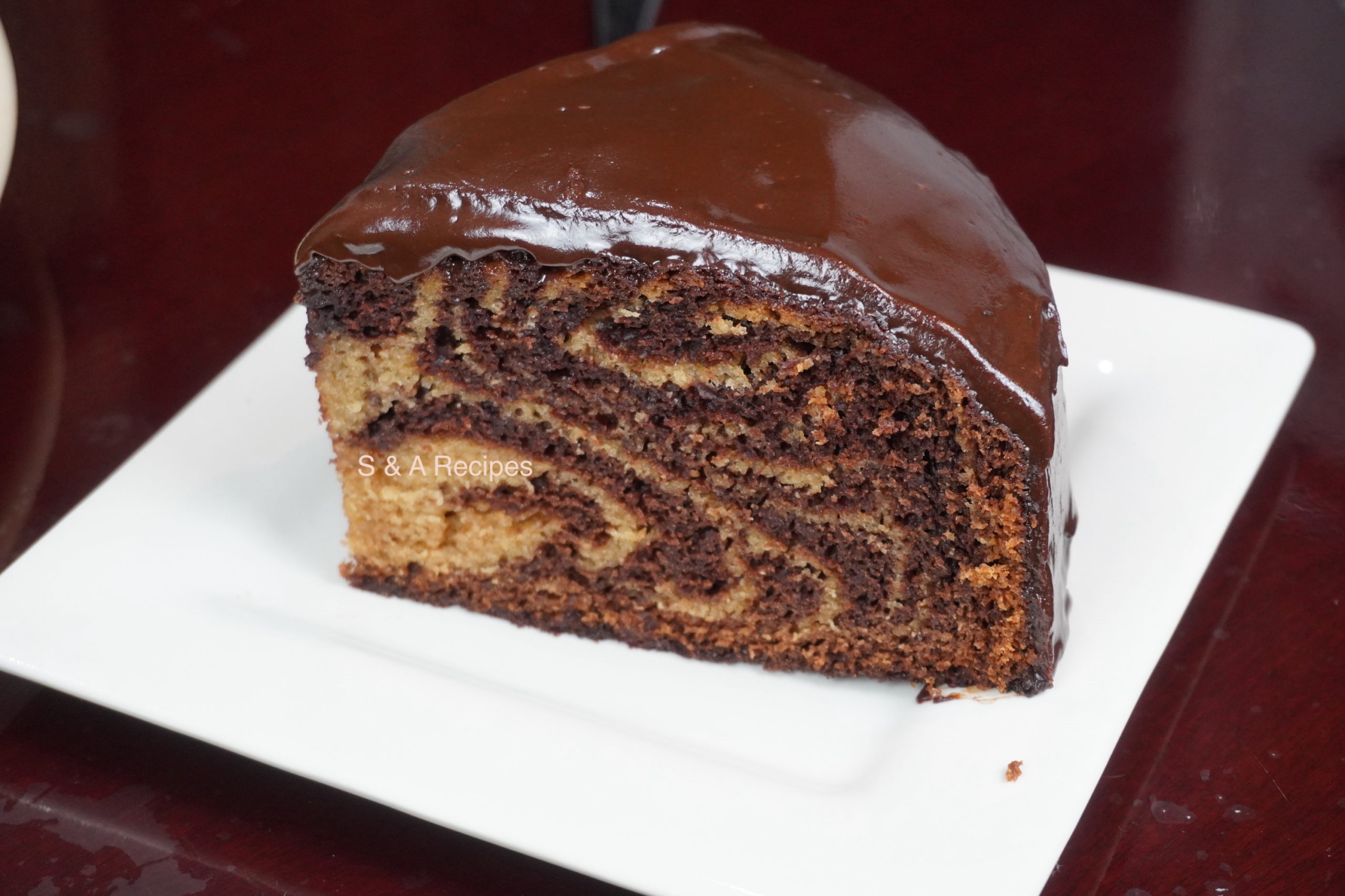 Cake "Zebra" - an extremely tasty and affordable option - S & A Recipes